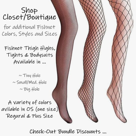 Tops | Nwt Long Sleeve Small Hole Fishnet Bodysuit | Poshmark